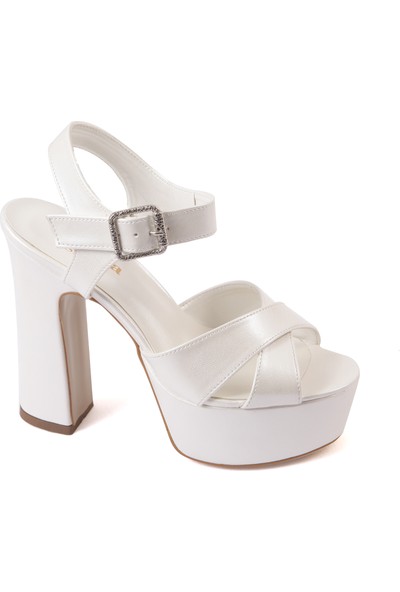 Tuğra Özel Yapım Platform 13 Cm Abiye - Gelinlik Ayakkabı