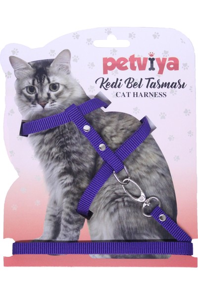 Petviya Kedi Göğüs (Bel) Tasması