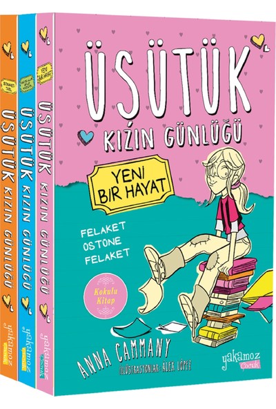 Üşütük Kızın Günlüğü Seti (3 Kitap) -Anna Cammany Üşütük Kızın Günlüğü Seti (3 Kitap) -Anna Cammany