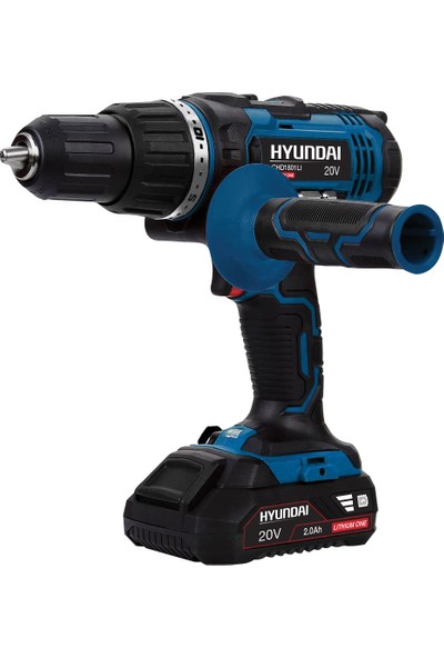 Hyundai HPA202D 20V Li ion Şarjlı Akülü Darbeli Vidalama (Çift Akülü)