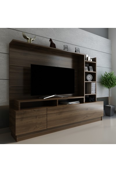 Herşeycik Lena Tv Ünitesi Ceviz Ceviz 1014