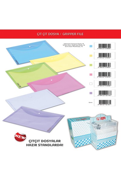 Abka Çıtçıtlı Dosya Sarı A4 12 Li (1 Paket 12 Adet) 2.02.01.005 Abka Çıtçıtlı Dosya Sarı A4 12 Li (1 Paket 12 Adet) 2.02.01.005