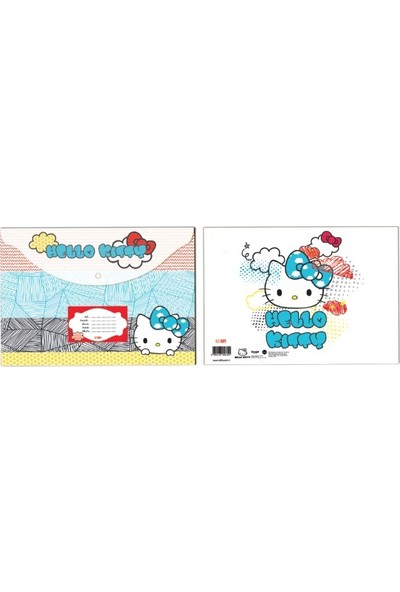 Abka Hello Kitty Çıtçıtlı Dosya 0.23.01.005 12 Li (1 Paket 12 Adet)