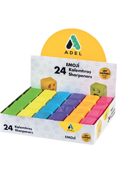 Adel Kalemtraş Emoji 2260000003000 (1 Adet) Adel Kalemtraş Emoji 2260000003000 (1 Adet)