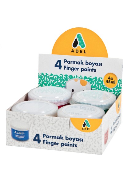 Adel Parmak Boyası 45 Ml 4 Renk Yl 2340630101