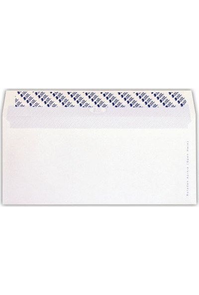 Doğan Buklet Mektup Zarfı Silikonlu 114X162 Mm 110 Gr 500 Lü (1 Paket 500 Adet) Doğan Buklet Mektup Zarfı Silikonlu 114X162 Mm 110 Gr 500 Lü (1 Paket 500 Adet)