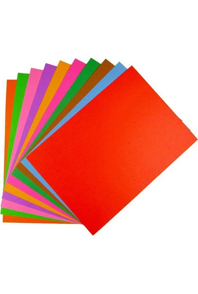 Eren Renkli Mukavva 50X70 Cm 18 Li Kırmızı (1 Paket 18 Adet)