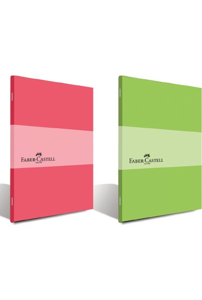 Faber-Castell A-5 Pp Kapak Pastel Dikişli Defter 60 Yaprak Kareli 5075000148