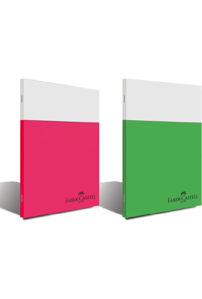Faber-Castell PP Kapak Smart Dikişli Defter 60 Yaprak Çizgisiz A4 5075000167