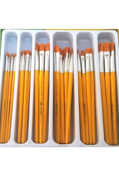 Fanart Academy 400 Serisi Fırça Seti No:1 6 Lı Fanart Academy 400 Serisi Fırça Seti No:1 6 Lı