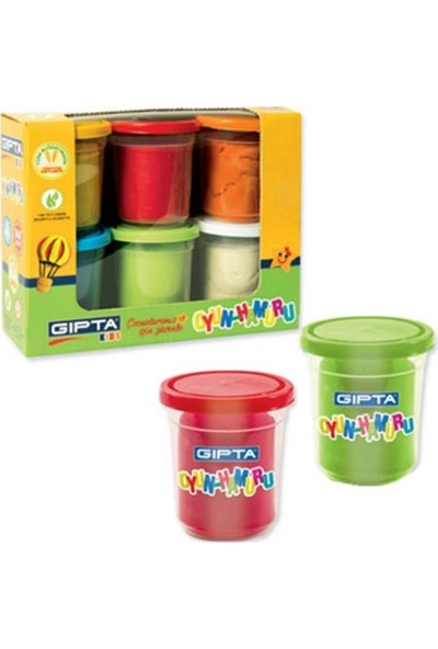 Gıpta Oyun Hamuru 300 Gr Mini 4 Renk 4-K816200-5001 Gıpta Oyun Hamuru 300 Gr Mini 4 Renk 4-K816200-5001