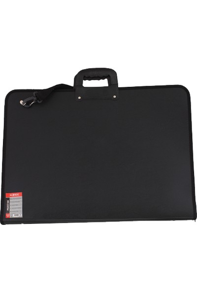 Globox 6682 Resim Çantası Fermuarlı 35X50 Cm Siyah Globox 6682 Resim Çantası Fermuarlı 35X50 Cm Siyah