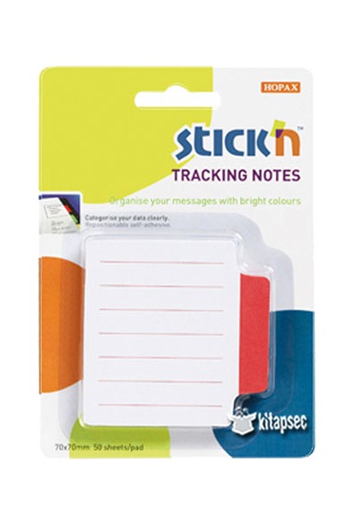 Hopax Stickn Yapışkanlı Not Kağıdı 70X70 Mm Sep Beyaz-Kırmız 4-2148300-5001 Hopax Stickn Yapışkanlı Not Kağıdı 70X70 Mm Sep Beyaz-Kırmız 4-2148300-5001