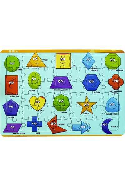 Laço Puzzle 42 Parça Orta Boy Lc-073 Laço Puzzle 42 Parça Orta Boy Lc-073