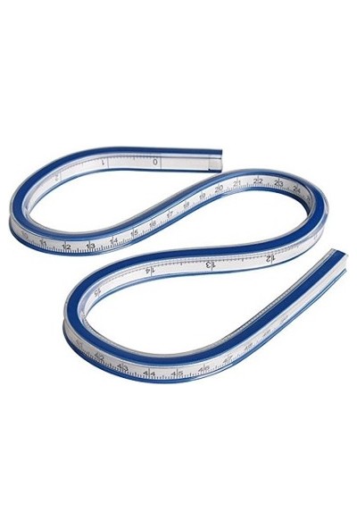Lutart 50 Cm Kobra Eğri Çizim Cetveli La-L700-50 Lutart 50 Cm Kobra Eğri Çizim Cetveli La-L700-50