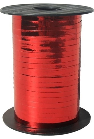 Nedi Rabant 8 Mm X 200 Mt San Metalik Kırmızı Rafya Nedi Rabant 8 Mm X 200 Mt San Metalik Kırmızı Rafya