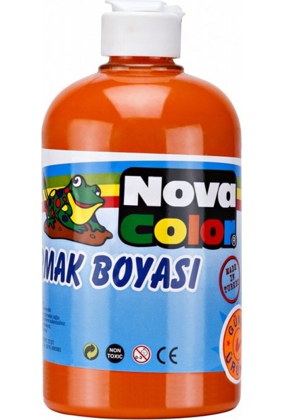 Nova Color Nc-377 Parmak Boyası 500 Gr Turuncu