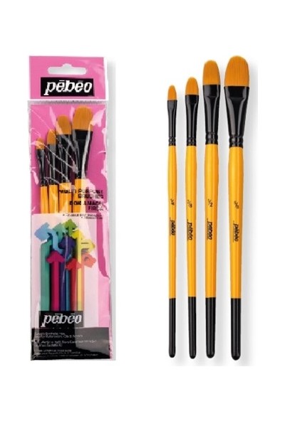 Pebeo Yağlı Boya Fırça Seti 5 Li No:0.4.8.12 Fırça Set-13 Pebeo Yağlı Boya Fırça Seti 5 Li No:0.4.8.12 Fırça Set-13