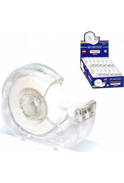 Rubenis Bant Kesicili 18-30Yrd Görünmez Bant Rbx-001 12 Li (1 Paket 12 Adet)