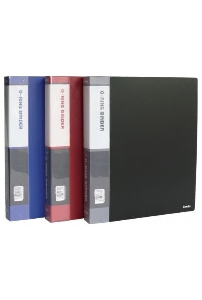 Smato 2 Halkalı Mat Klasör 25 Mm Siyah W-1111-3 Smato 2 Halkalı Mat Klasör 25 Mm Siyah W-1111-3