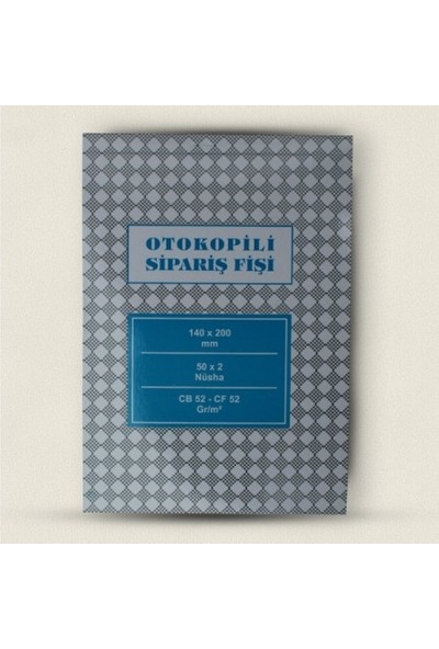 Nalbant Otokopili Sipariş Fişi Nalbant Otokopili Sipariş Fişi