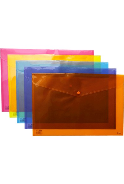 Smato A-3 Çıtçıtlı Evrak Zarfı Fuşya 10 Lu W-1841 (1 Paket 10 Adet) Smato A-3 Çıtçıtlı Evrak Zarfı Fuşya 10 Lu W-1841 (1 Paket 10 Adet)