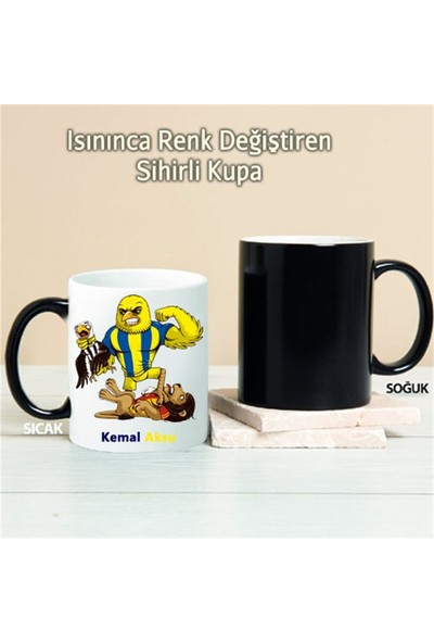 Fenerbahçe FB Kişiye Özel Sihirli Kupa Pi144