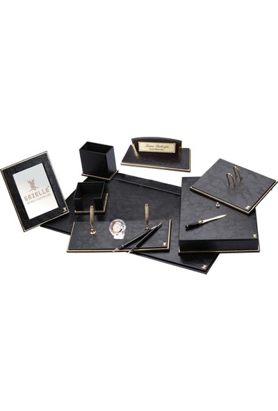 Gülpaş 952 Elegans Klasik Sümen Takımı 12 Parça Kahve G952