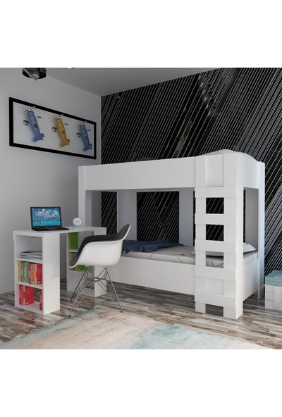 Evmonte Power Ranza Masa 005 01 Beyaz Beyaz Evmonte Power Ranza Masa 005 01 Beyaz Beyaz