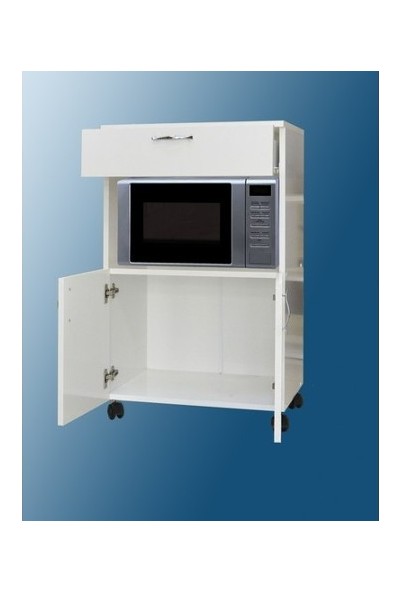 Bmdekor Çok Amaçlı Dolap Mini Fırın Beyaz - BM012 Bmdekor Çok Amaçlı Dolap Mini Fırın Beyaz - BM012