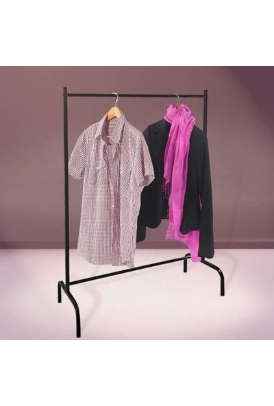 Lucia Konfeksiyon Elbise Askılığı Ayaklı Askılık Siyah K104 Lucia Konfeksiyon Elbise Askılığı Ayaklı Askılık Siyah K104