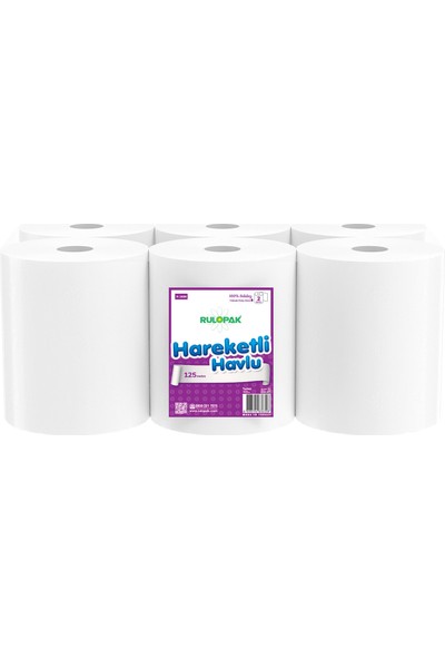 Rulopak R-2696 Rulopak 125M Hareketli Havlu