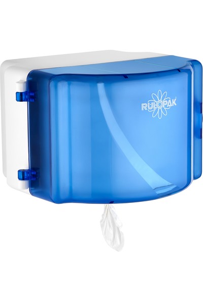 Rulopak R-1360 360° Mini Cimri Tuvalet Kağıdı Disp.T.Mavi