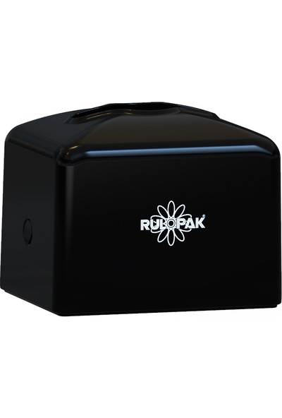 Rulopak R-1332 Modern Mini Masaüstü Peçete Dispenseri Siyah
