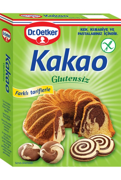 Dr. Oetker Glutensiz Kakao 70 gr