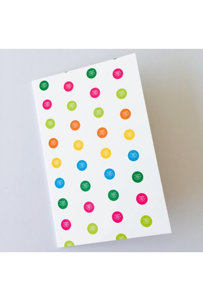 Çocuklar Gülsün Diye Logolu Puantiyeli Kartpostal Çocuklar Gülsün Diye Logolu Puantiyeli Kartpostal