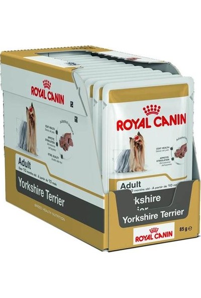 Royal Canin Adult Yorkshire Terrier Konserve Köpek Maması 12 x 85 Gr ( 204001020 ) Royal Canin Adult Yorkshire Terrier Konserve Köpek Maması 12 x 85 Gr ( 204001020 )