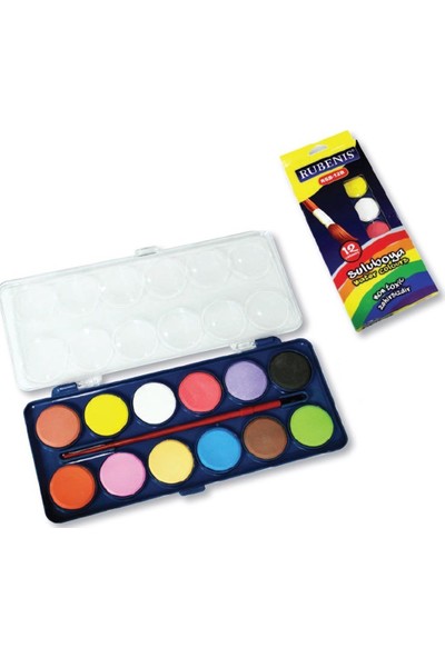 Rubenis Sulu Boya Büyük Boy 12 Renk