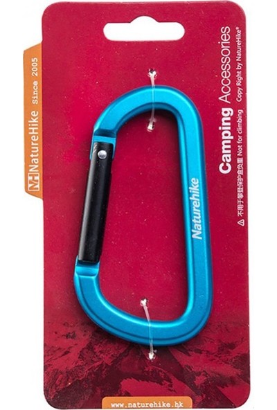 Naturehike DType Çok Fonksiyonlu Karabina NH15A001H Mavi