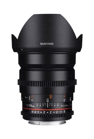 Samyang Vdslr 24Mm T1.5 Ed As If Umc Sony Uyumlu Lens Samyang Vdslr 24Mm T1.5 Ed As If Umc Sony Uyumlu Lens