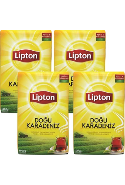 Lipton Doğu Karadeniz Dökme Çay 1000gr x 4 Adet Lipton Doğu Karadeniz Dökme Çay 1000gr x 4 Adet