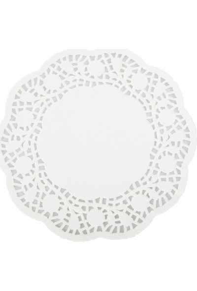 Can Altlık 500lü Kağıt Dantelli Çay Bardak Altlığı Beyaz 9cm Can Altlık 500lü Kağıt Dantelli Çay Bardak Altlığı Beyaz 9cm