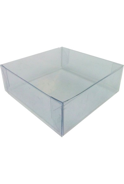 Brode Kutu 25li Şeffaf Asetat Kutu 5x5x6cm Brode Kutu 25li Şeffaf Asetat Kutu 5x5x6cm
