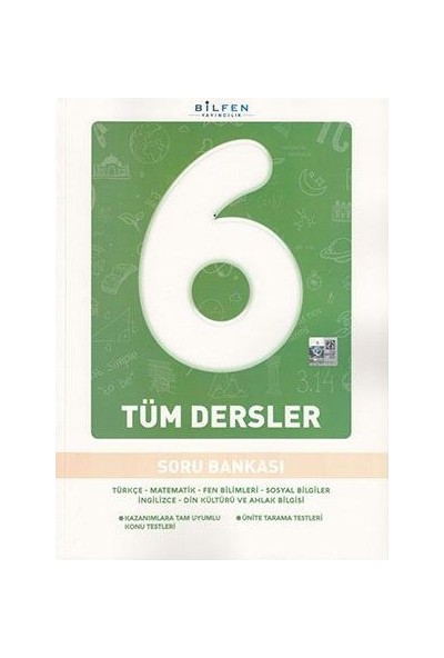 Bilfen Yayıncılık 6. Sınıf Tüm Dersler Soru Bankası Bilfen Yayıncılık 6. Sınıf Tüm Dersler Soru Bankası