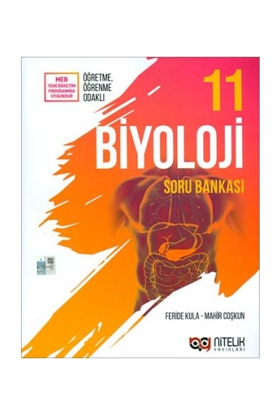 Nitelik Yayınları 11. Sınıf Biyoloji Soru Bankası - Feride Kula Nitelik Yayınları 11. Sınıf Biyoloji Soru Bankası - Feride Kula