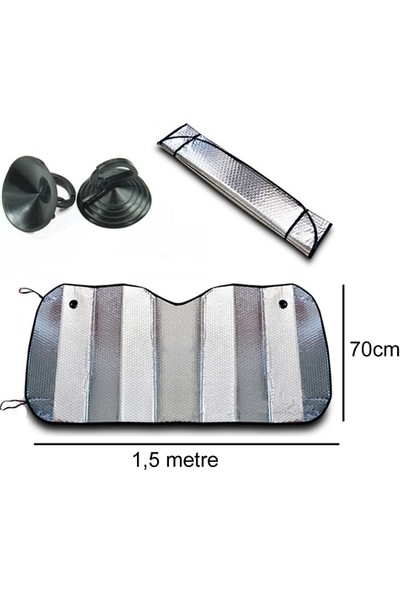 ModaCar Katlanabilir Ön Camı Tam Kapatan Oto Güneşliği 422249