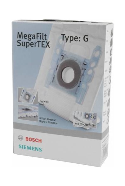 Bosch - Siemens Toz Torbası (4 Adet Toz Torba - 1 Adet Micro Filtre) Bosch - Siemens Toz Torbası (4 Adet Toz Torba - 1 Adet Micro Filtre)