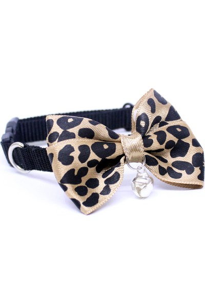 Petviya Papyonlu Zilli Kedi Boyun Tasması