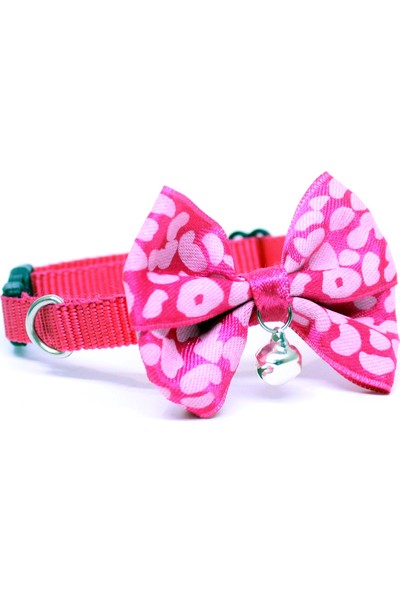 Petviya Papyonlu Zilli Kedi Boyun Tasması