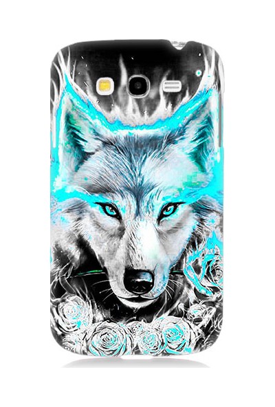 Teknomeg Samsung Galaxy Grand Duos Kurt Ve Çiçek Desenli Tasarım Silikon Kılıf Teknomeg Samsung Galaxy Grand Duos Kurt Ve Çiçek Desenli Tasarım Silikon Kılıf